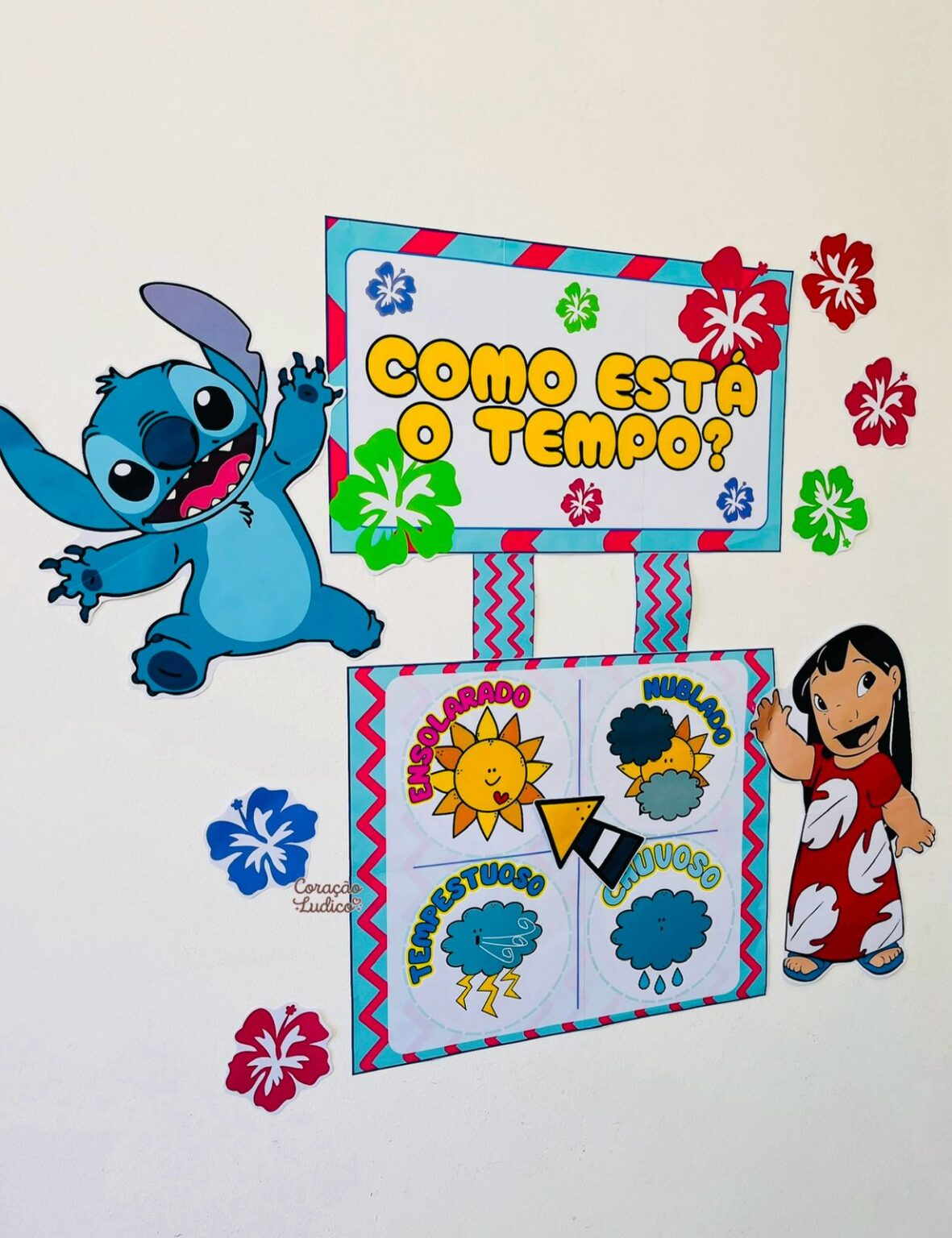 Como está o tempo – Lilo e Stitch – Coração Lúdico